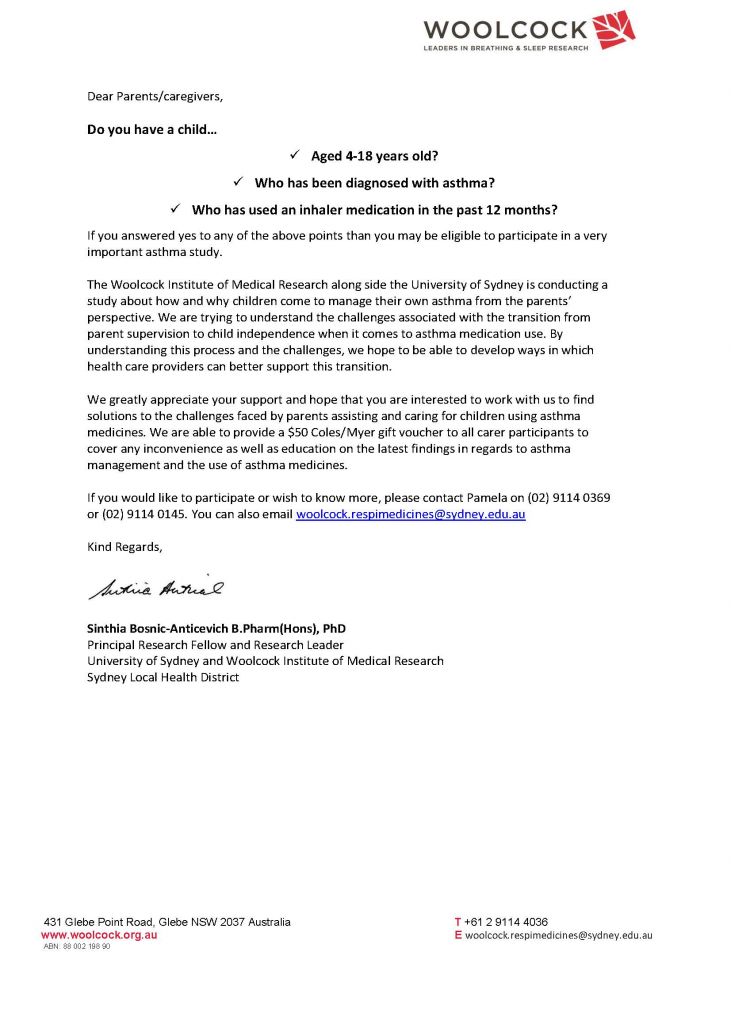 Does Your Child Use A Puffer Important Research Study For Children 